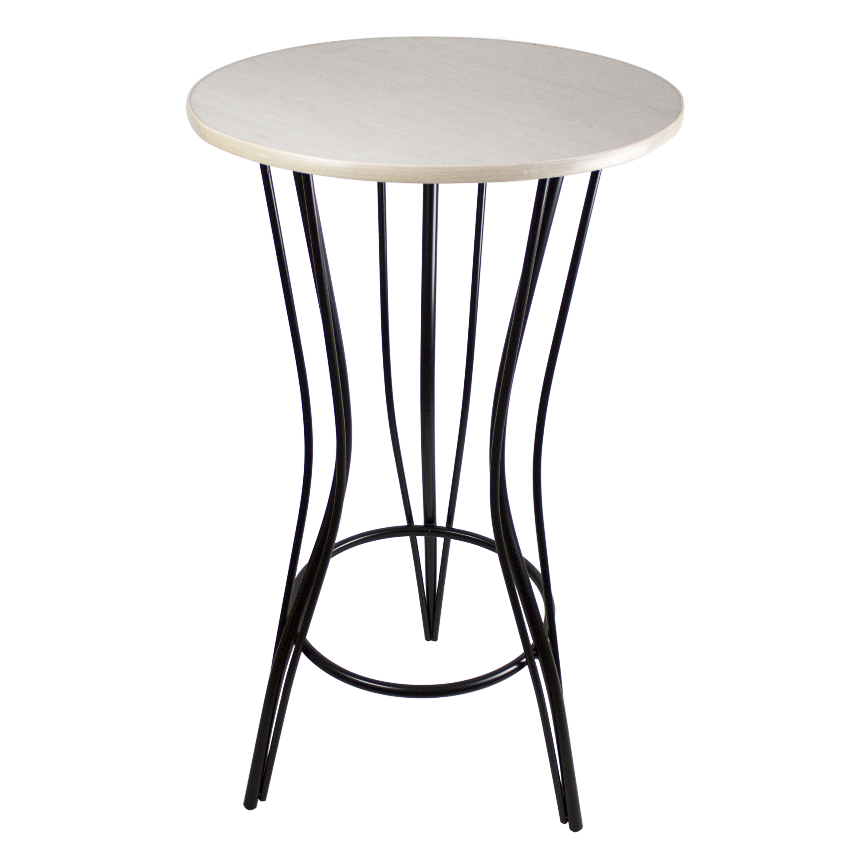 Барная стойка Трио, Черный матовый/Темный Каспий, металл/ЛДСП - купить ...